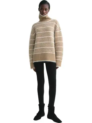 Toteme Heritage Turtleneck - Soft Camel | Editorialist